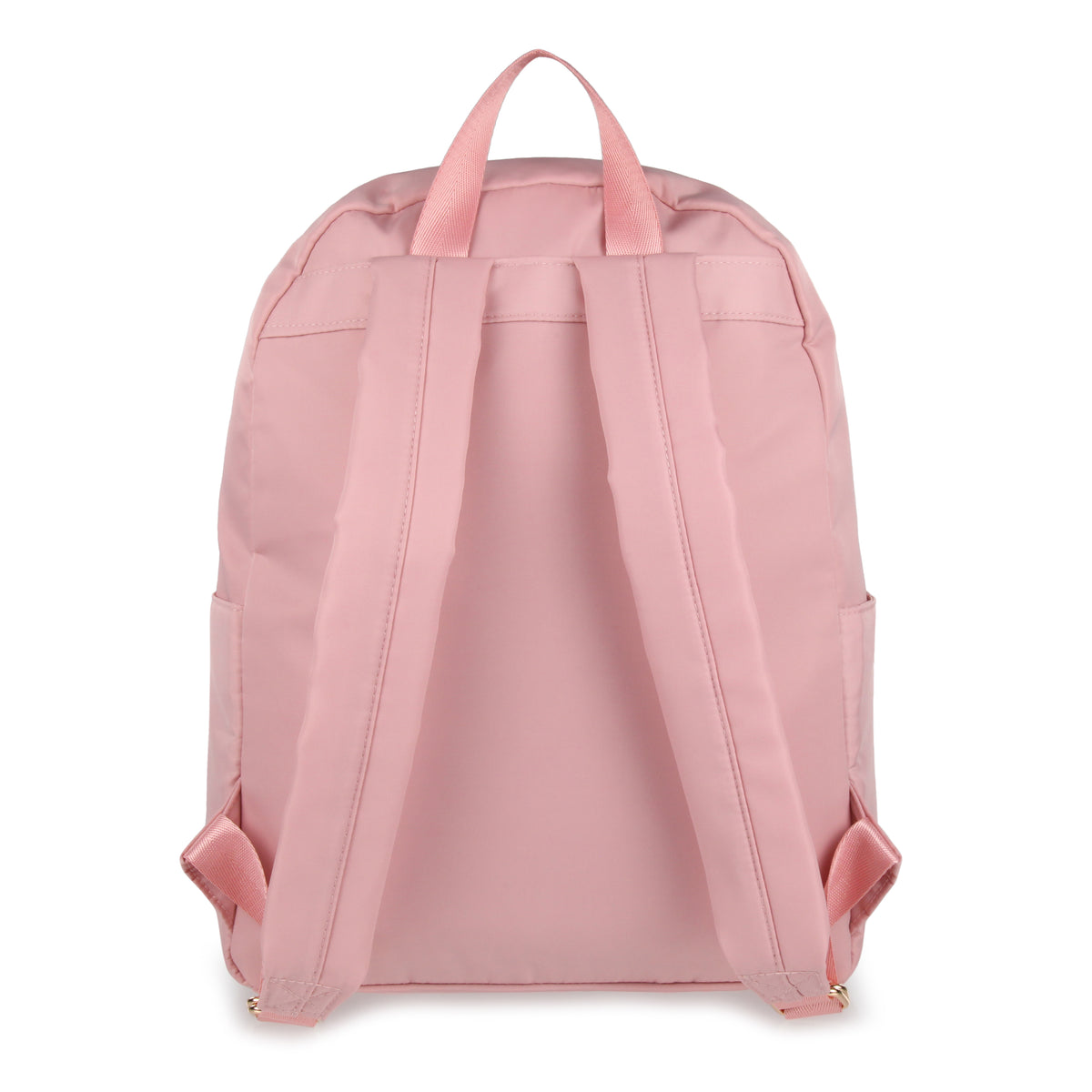 Personalised Nylon Backpack - Pink with Gold Hardware | HA Designs LTD